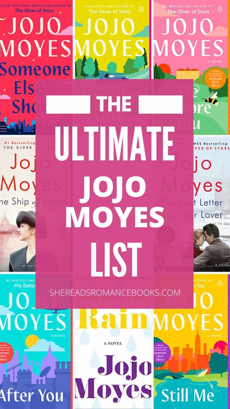 Jojo Moyes Books in Order: The Ultimate Guide to This Best-Selling ...