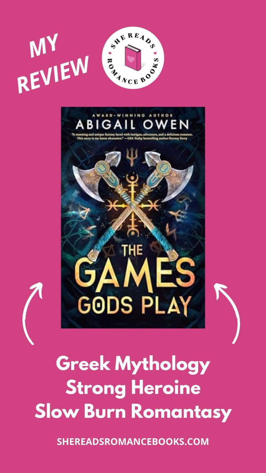 The Games Gods Play by Abigail Owen: My Book Review of the Romantasy of ...